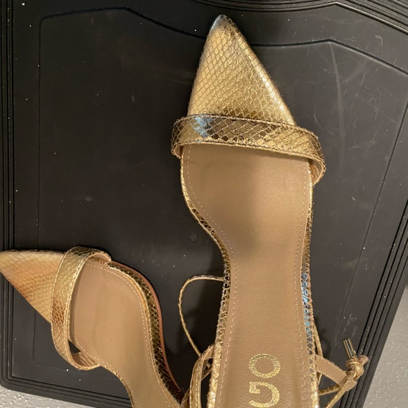 EGO | Shoes | Ego Official Heels Gold Sz 8 | Poshmark